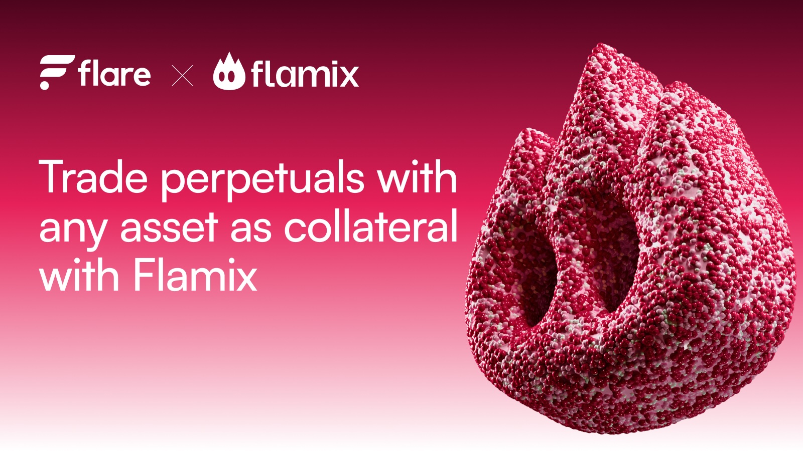 Trade perpetuals with any asset as collateral with Flamix | Flare